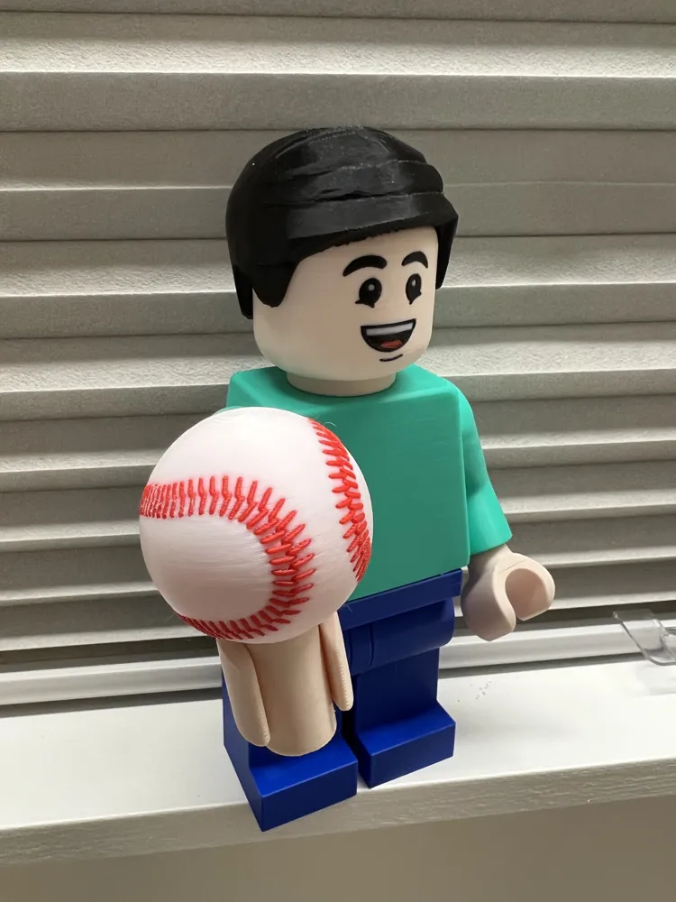 Big Brick * Baseball - Free 3D Print Model - MakerWorld