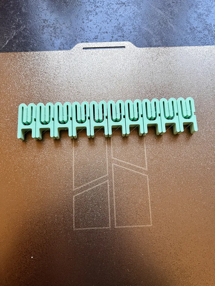 Mini Bag Clip with Customizable Label Kitchen Bags - Free 3D Print ...