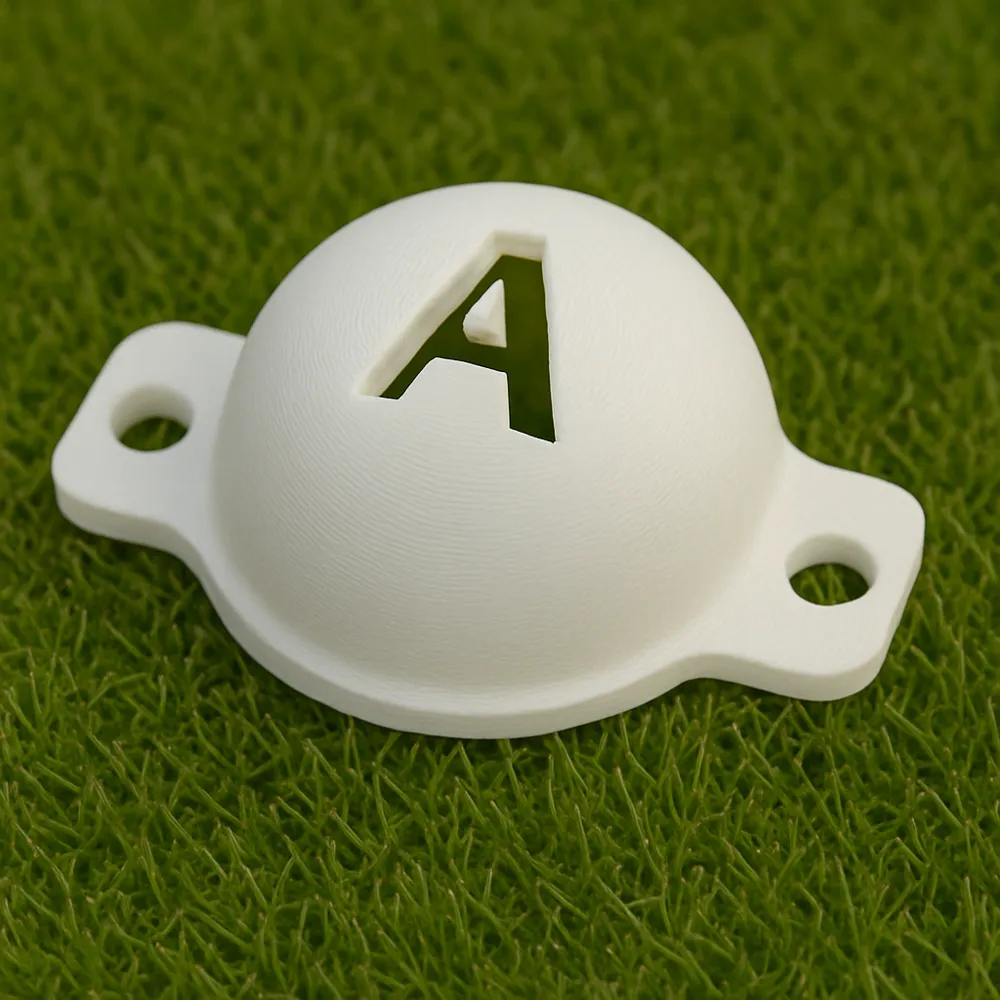 Golf ball stencil (A-Z) - Free 3D Print Model - MakerWorld