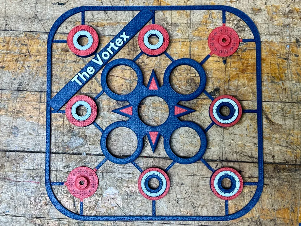 The Vortex Fidget Spinner Toy by jetpad - MakerWorld