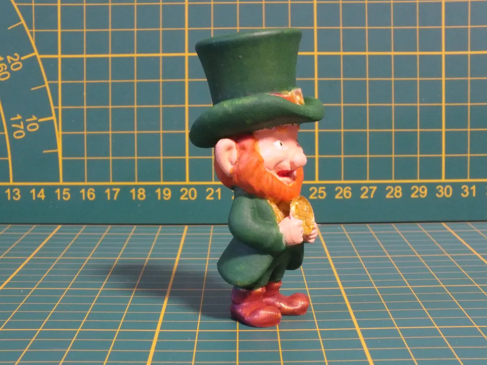 Small Leprechaun - Irish Shamrock Coin Gnome by 3-Dr. Lighthouse Design ...