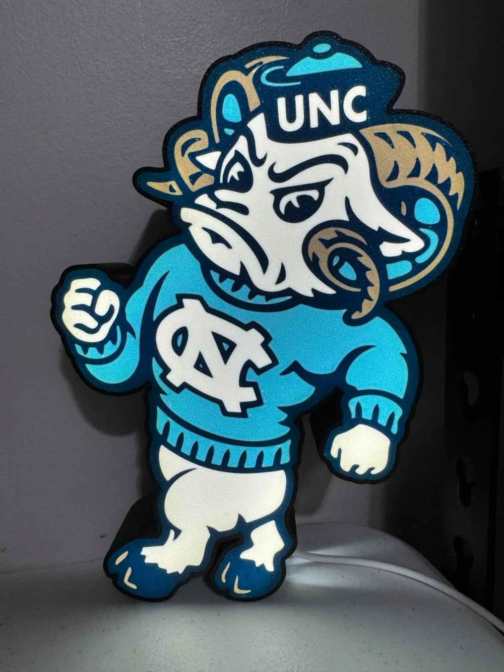 UNC Tar Heels (North Carolina) - Free 3D Print Model - MakerWorld