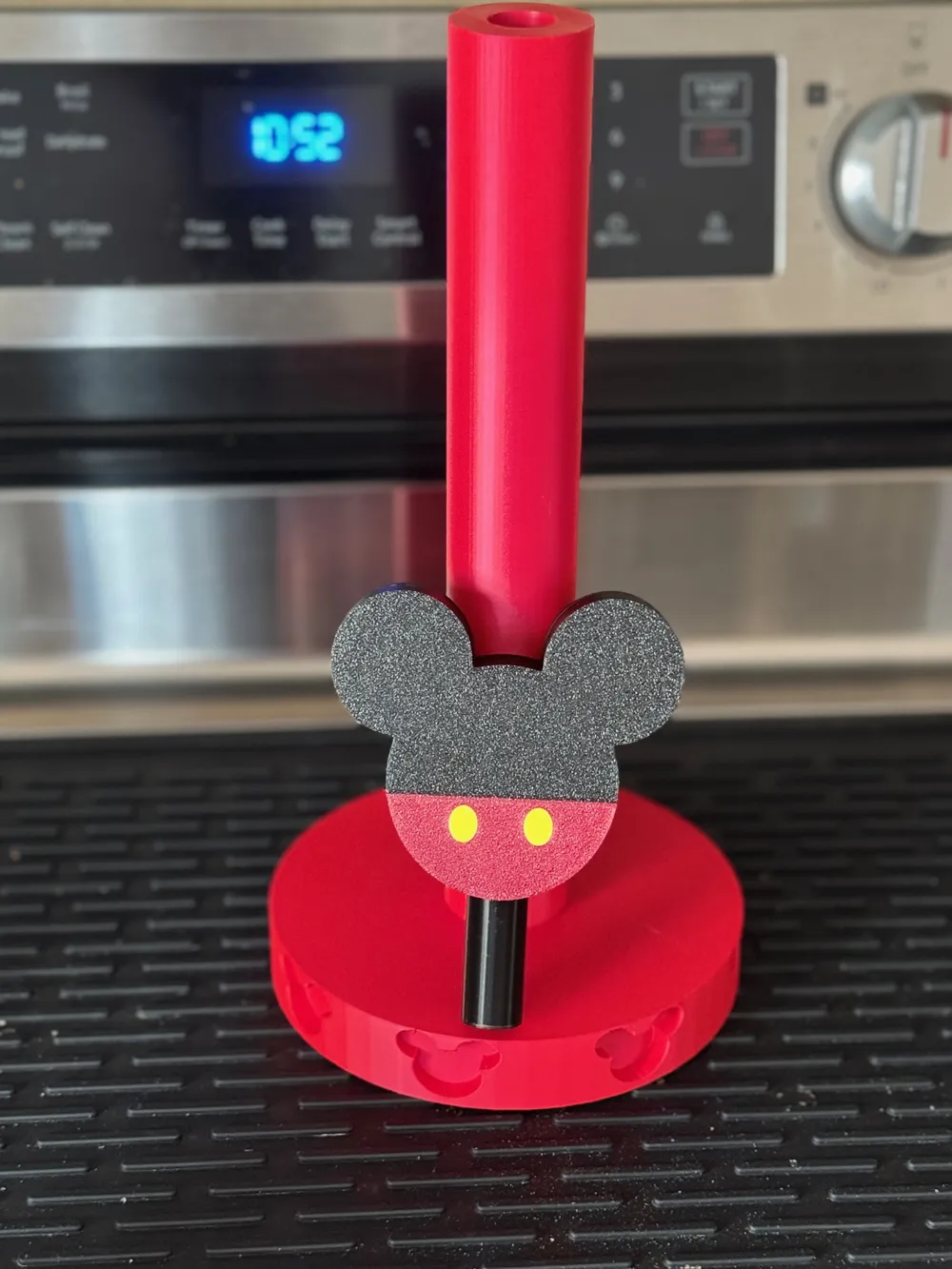 Mickey Mouse Paper Towel Holder - Free 3D Print Model - MakerWorld