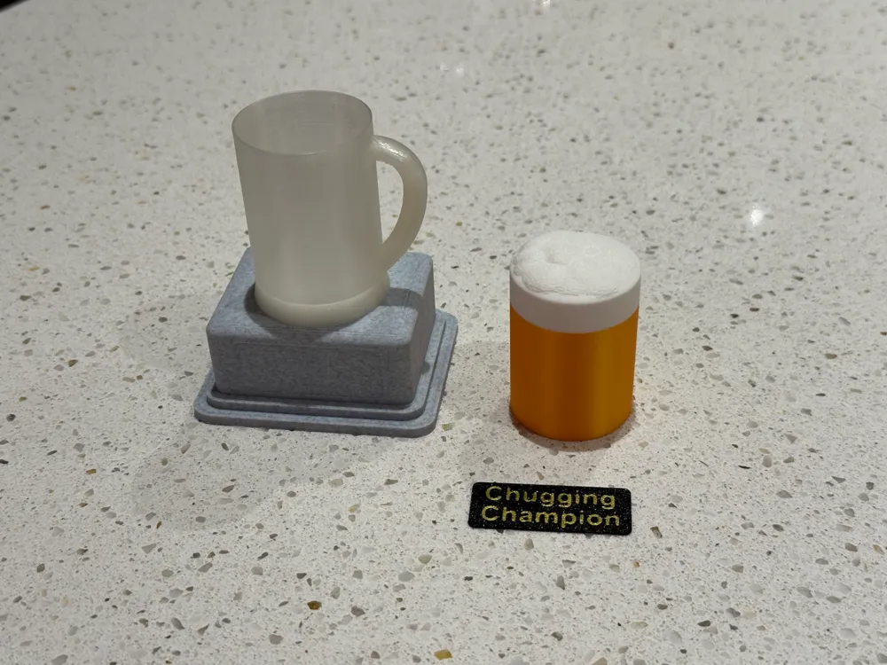 Beer Trophy! - Free 3D Print Model - MakerWorld