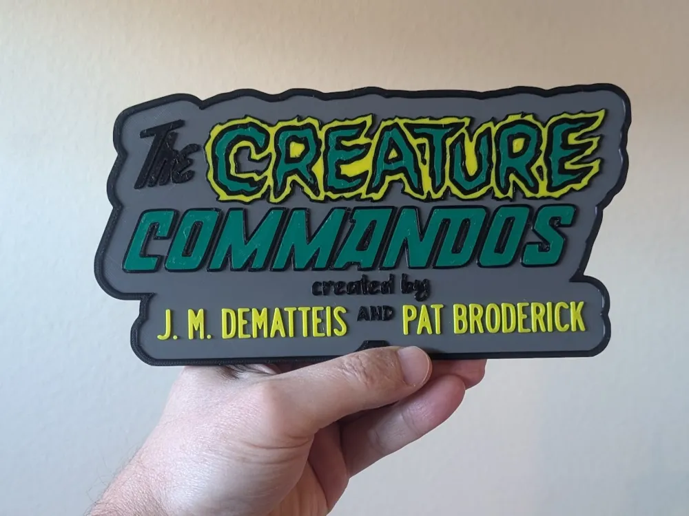 The Creature Commandos - Created By... by Design•Slice•Print Studio ...