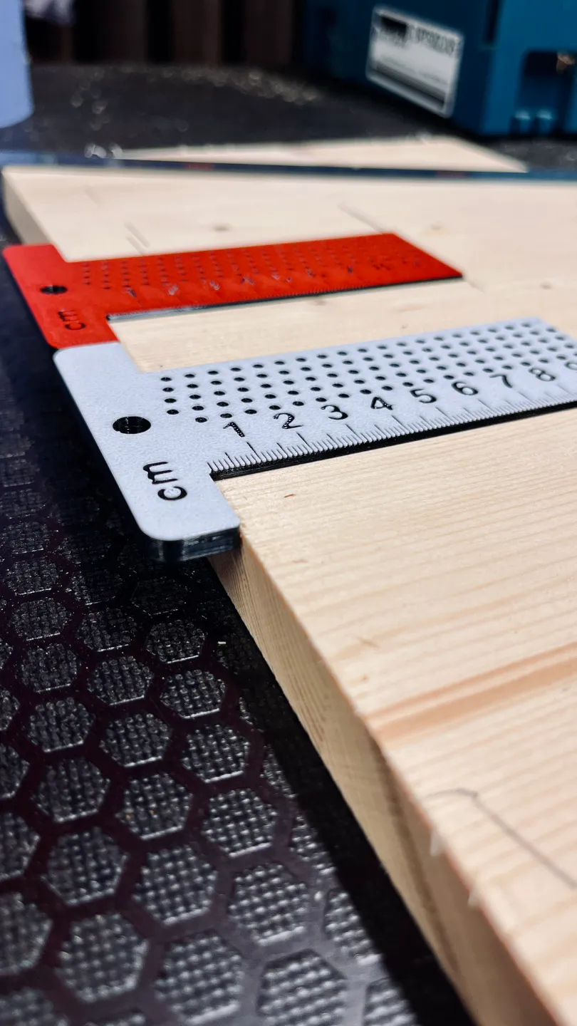 Pocket T Ruler, Square, Marking Gauge 10cm - Free 3D Print Model ...