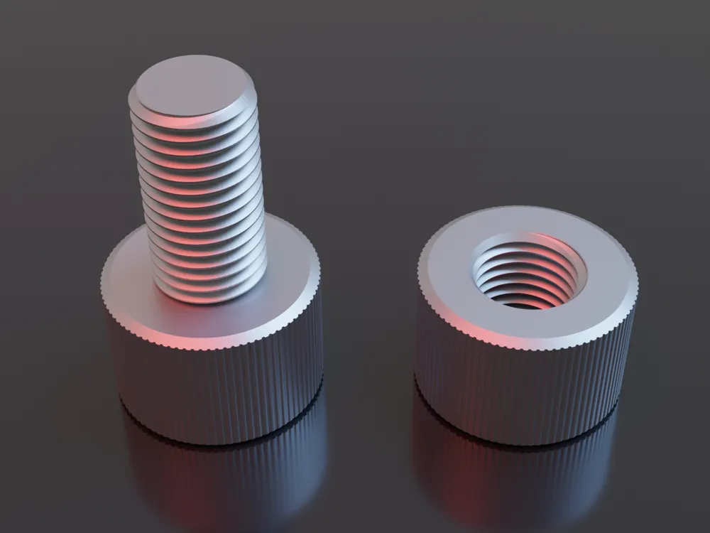 Bolt and Nut Design by Arcantos MakerWorld: Download Free 3D Models