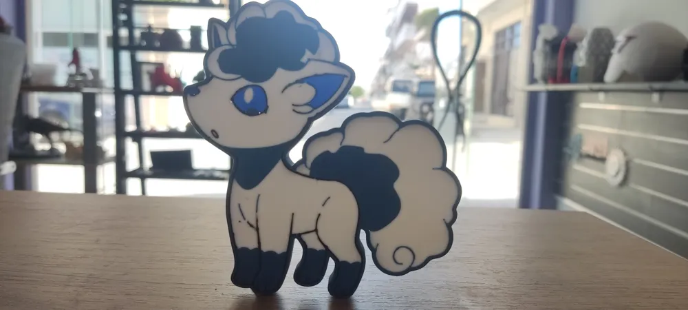Alolan Vulpix Lightbox by Sitsero - MakerWorld