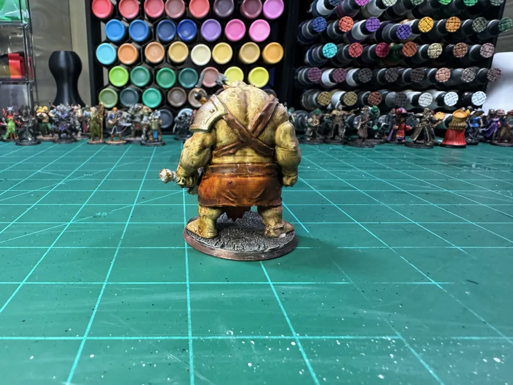 Fat Ogre Butcher: DnD D&D Pathfinder Mini - Free 3D Print Model ...