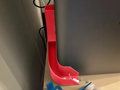 Bambu Lab-Filament Poop Chute-X1, X1C and P1P, P1S by Feprint3d - MakerWorld