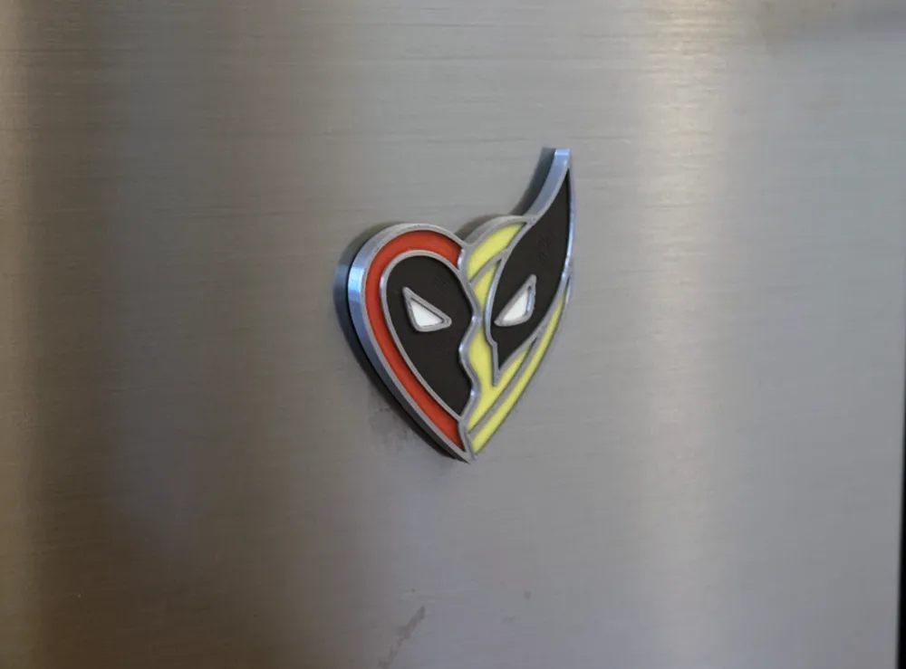 Deadpool & Wolverine Fridge Magnet by giuliomaffei90 - MakerWorld