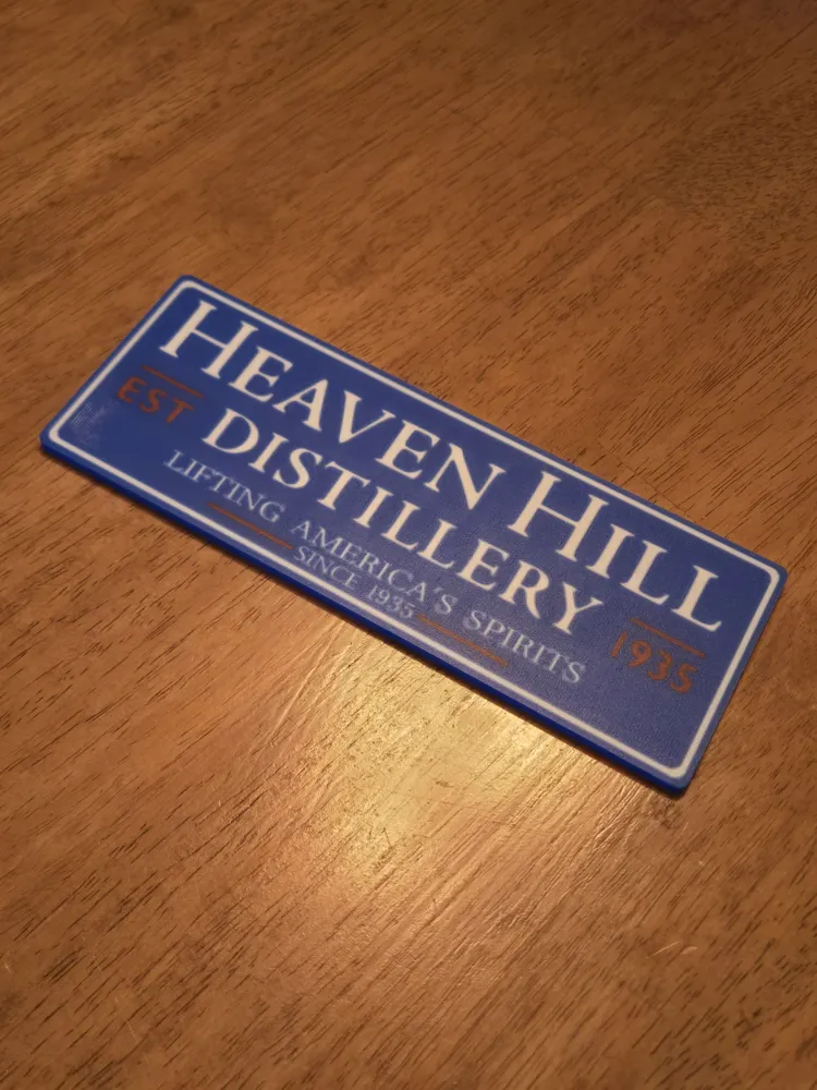 Heaven Hill Distillery Sign - Free 3D Print Model - MakerWorld