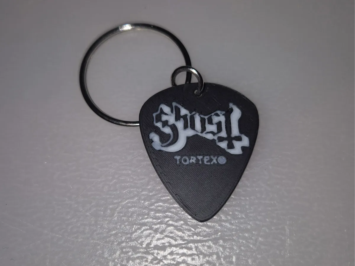 Ghost Band Guitar Pick - Free 3D Print Model - MakerWorld