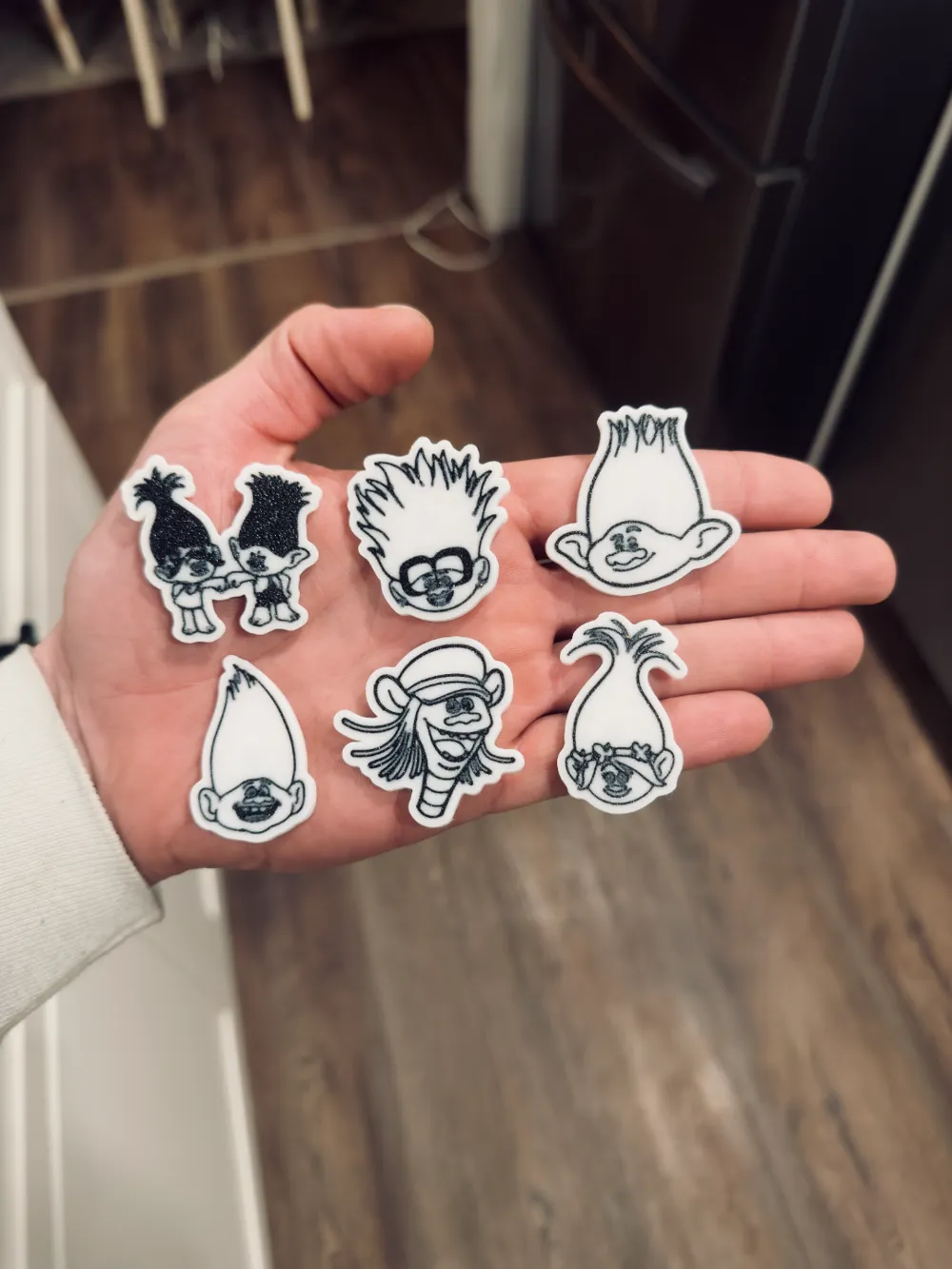 Trolls Magnets by Byrd Anthony - MakerWorld