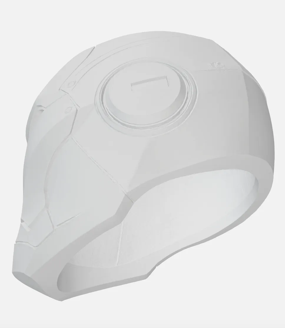 Iron Man Helmet - Free 3D Print Model - MakerWorld