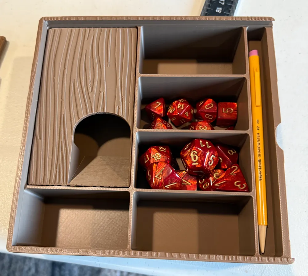 BattleMarmot's Dice Box Remixed by Blind Badger MakerWorld: Download Free 3D Models