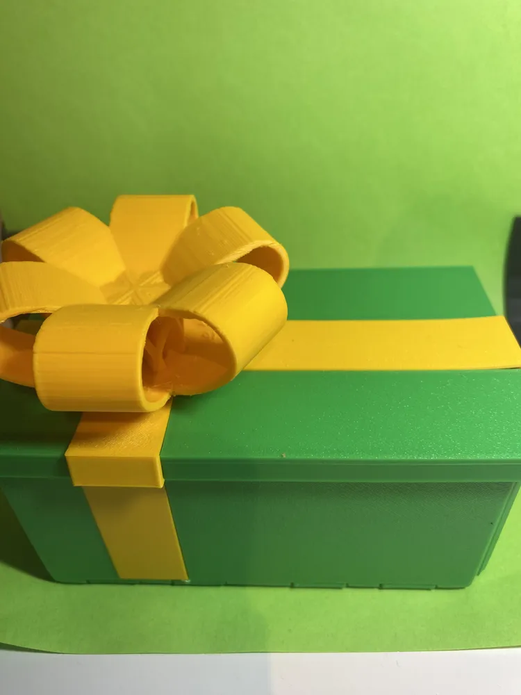 Surprise self opening gift box rectangle shape - Free 3D Print Model ...
