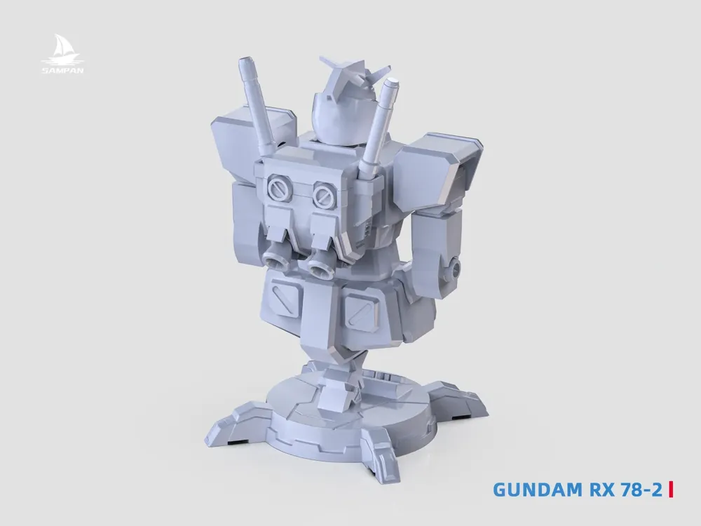 Gundam RX-78-2, the original Gundam by SAMPAN棱界复刻 MakerWorld: Download ...