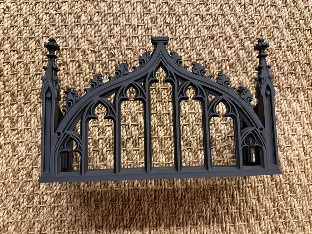 Gothic Wall Shelf - Ancient Style Decor - Free 3D Print Model - MakerWorld