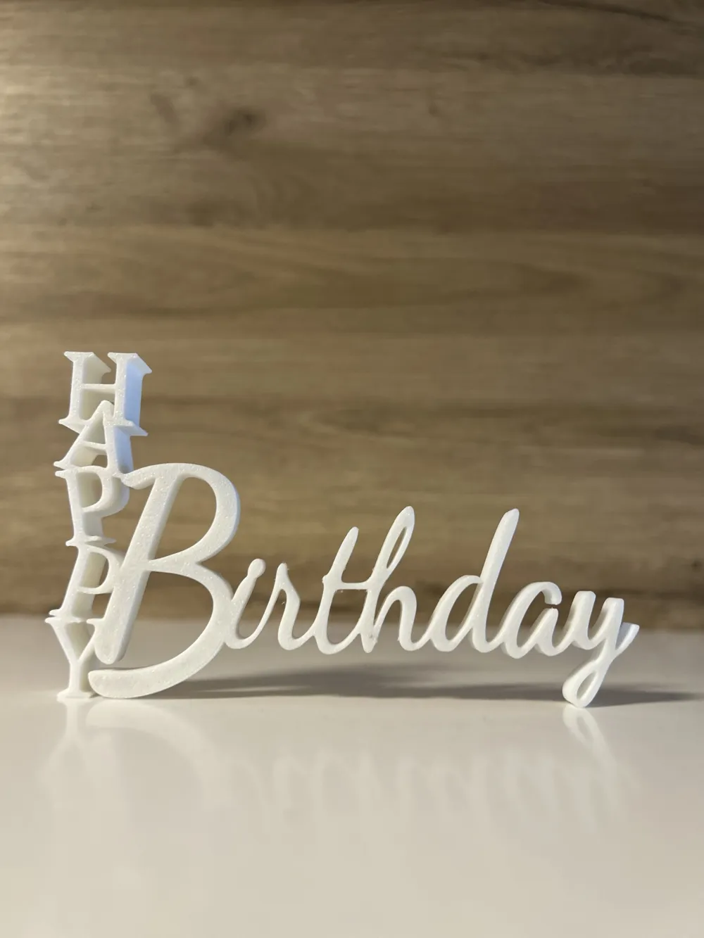 Happy Birthday - Free 3D Print Model - MakerWorld