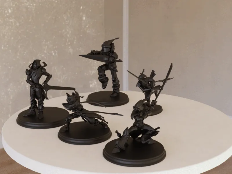 Master Yi Coleção Low Poly - League of Legends - Modelo gratuito para ...