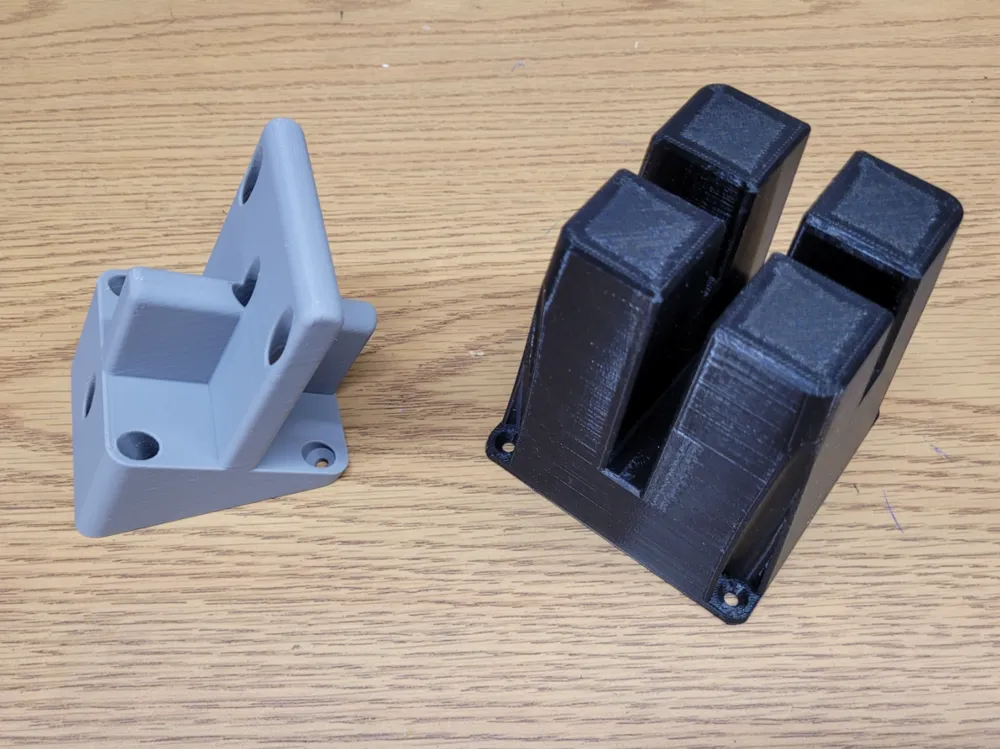 Parallel Clamp Support Block 30 degree wall mount - Free 3D Print Model ...
