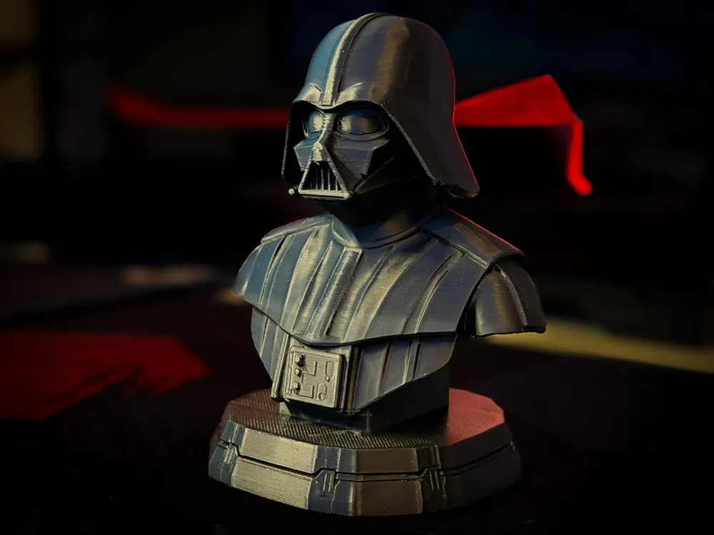 Darth Vader - Bust - Free 3D Print Model - MakerWorld