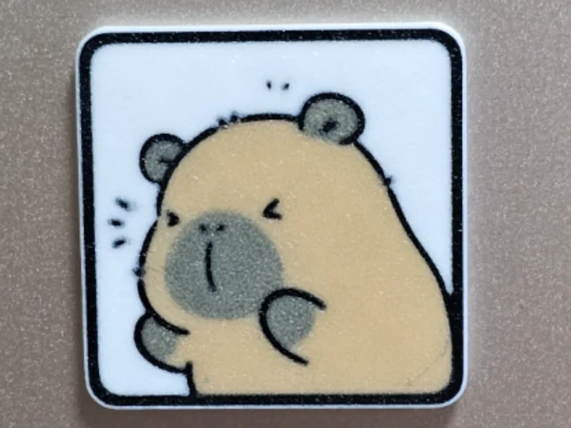 Capybara Refrigerator Magnet Set (7/24) by 狂飙di小猪 - MakerWorld