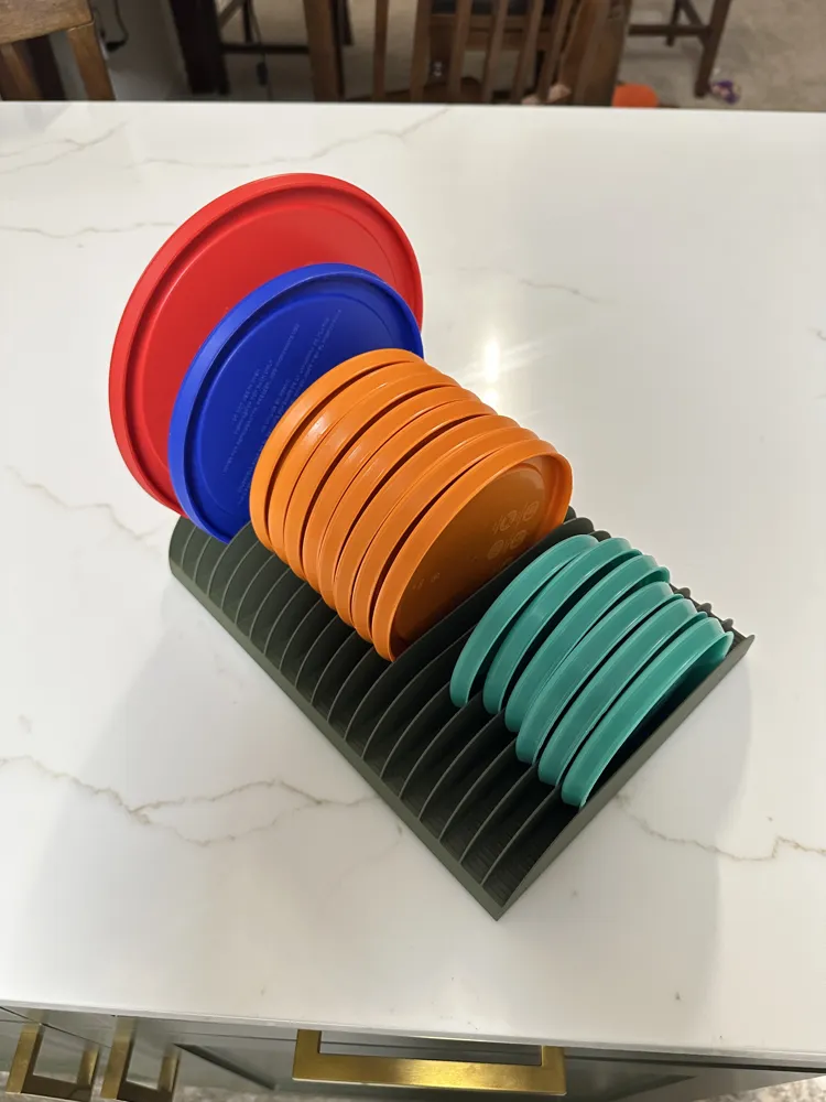 Pyrex Lid Holder by mreddy20 MakerWorld: Download Free 3D Models