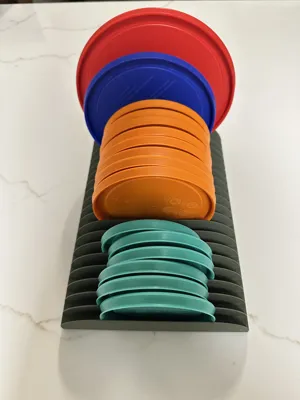 Pyrex Lid Holder / Kitchen Lid Organizer - Free 3D Print Model - MakerWorld