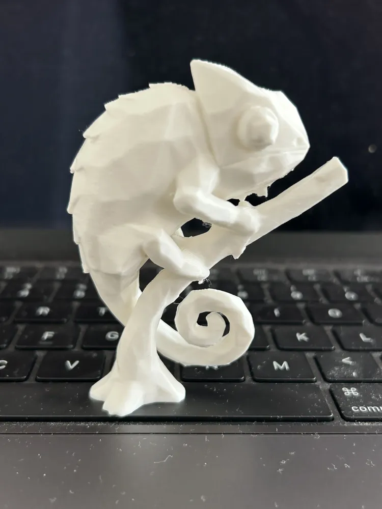 Geometric Chameleon – Low Poly by Disaster MakerWorld: Download Free 3D ...