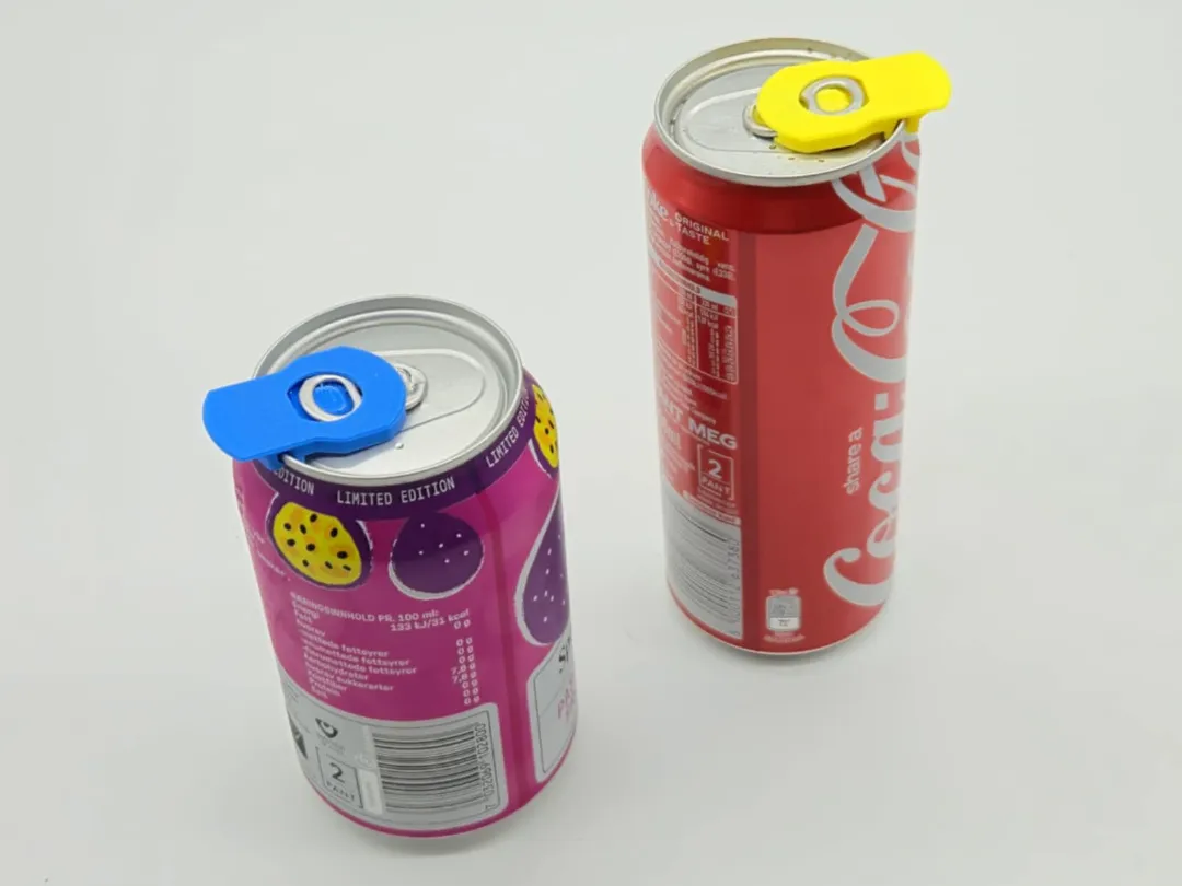 Snap-On Soda Can Lid & Opener - Free 3D Print Model - MakerWorld