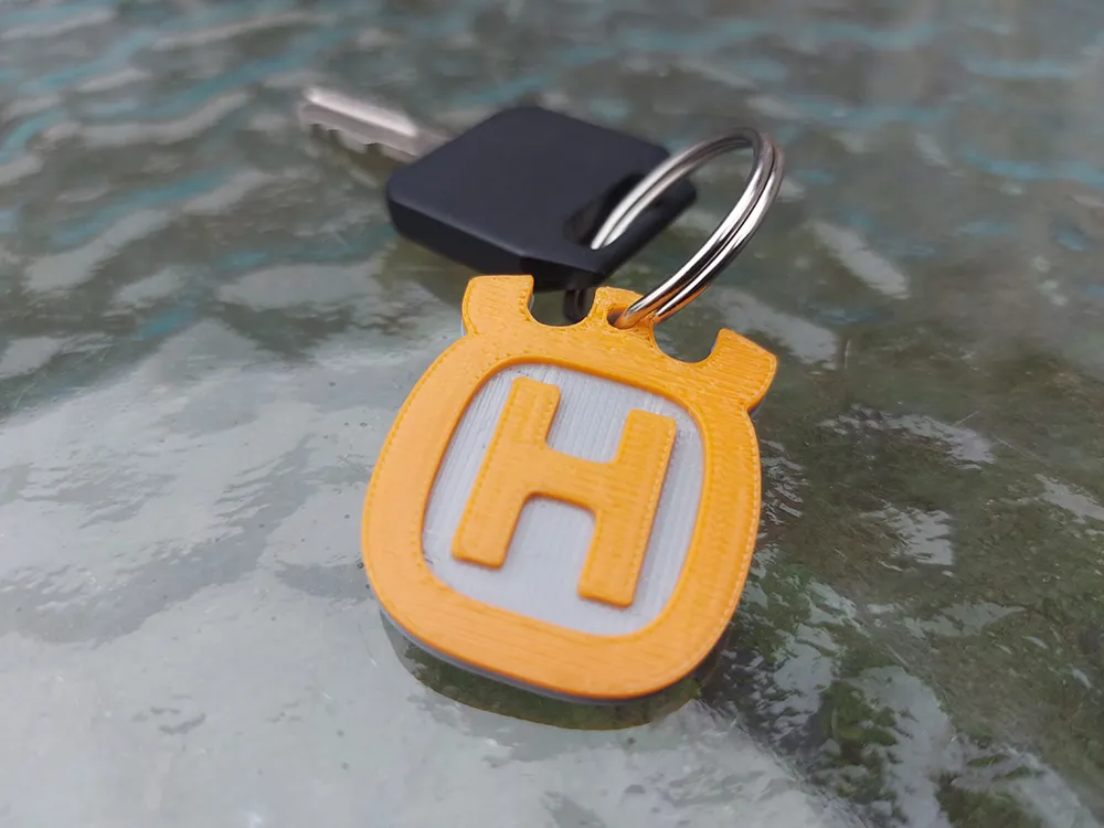 Husqvarna keychain by Allar3D - MakerWorld