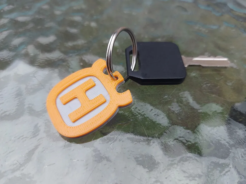 Husqvarna keychain by Allar3D - MakerWorld