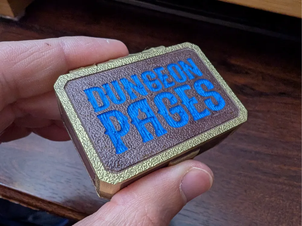 Dungeon Pages Dice Box Remixed by GGambitt MakerWorld: Download Free 3D ...