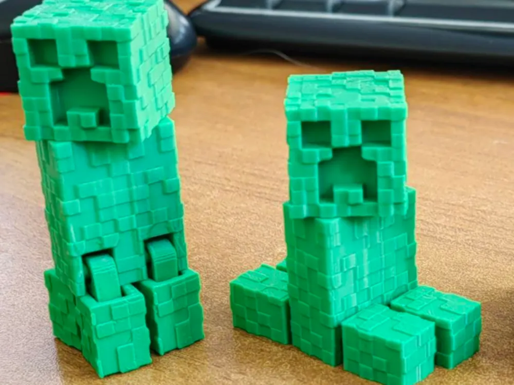 Minecraft Creeper - Free 3D Print Model - MakerWorld