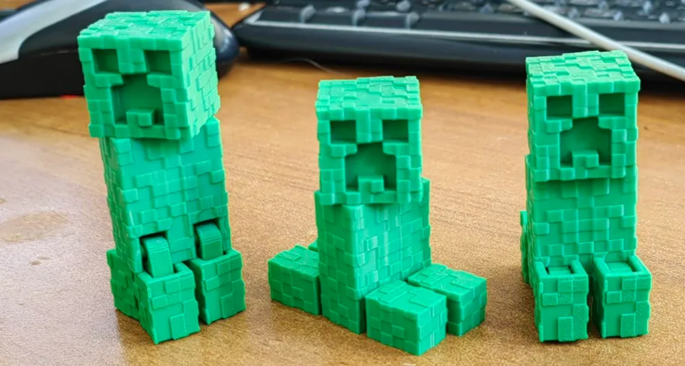 Minecraft Creeper - Free 3D Print Model - MakerWorld