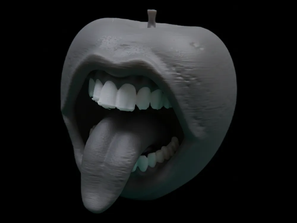 Evil Poison Apple - Free 3D Print Model - MakerWorld