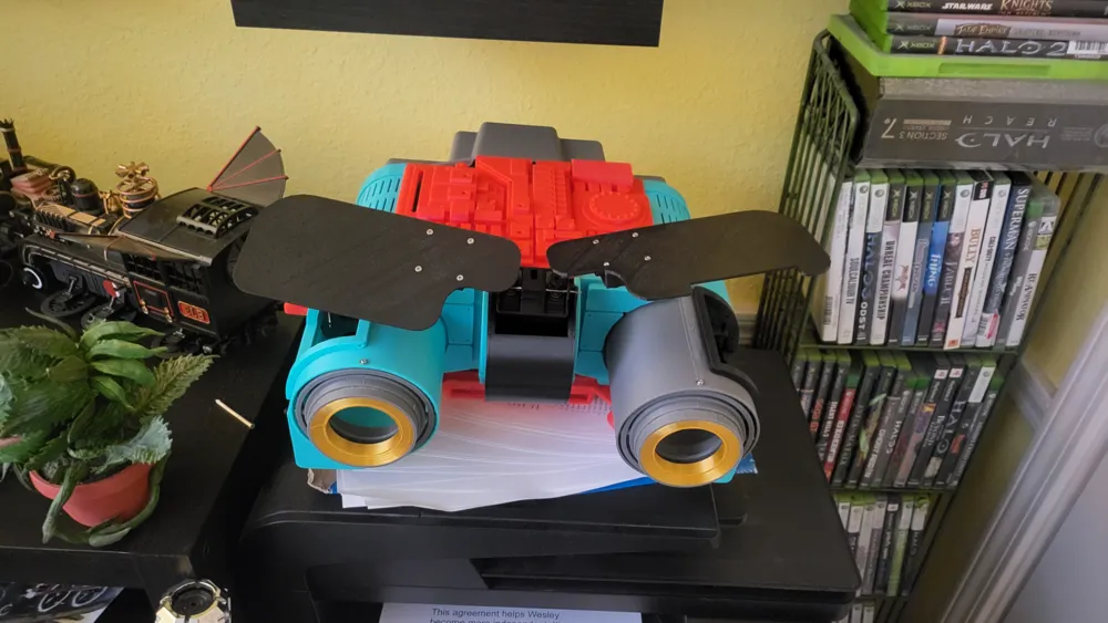 Johnny 5 - Short Circuit - Free 3D Print Model - MakerWorld