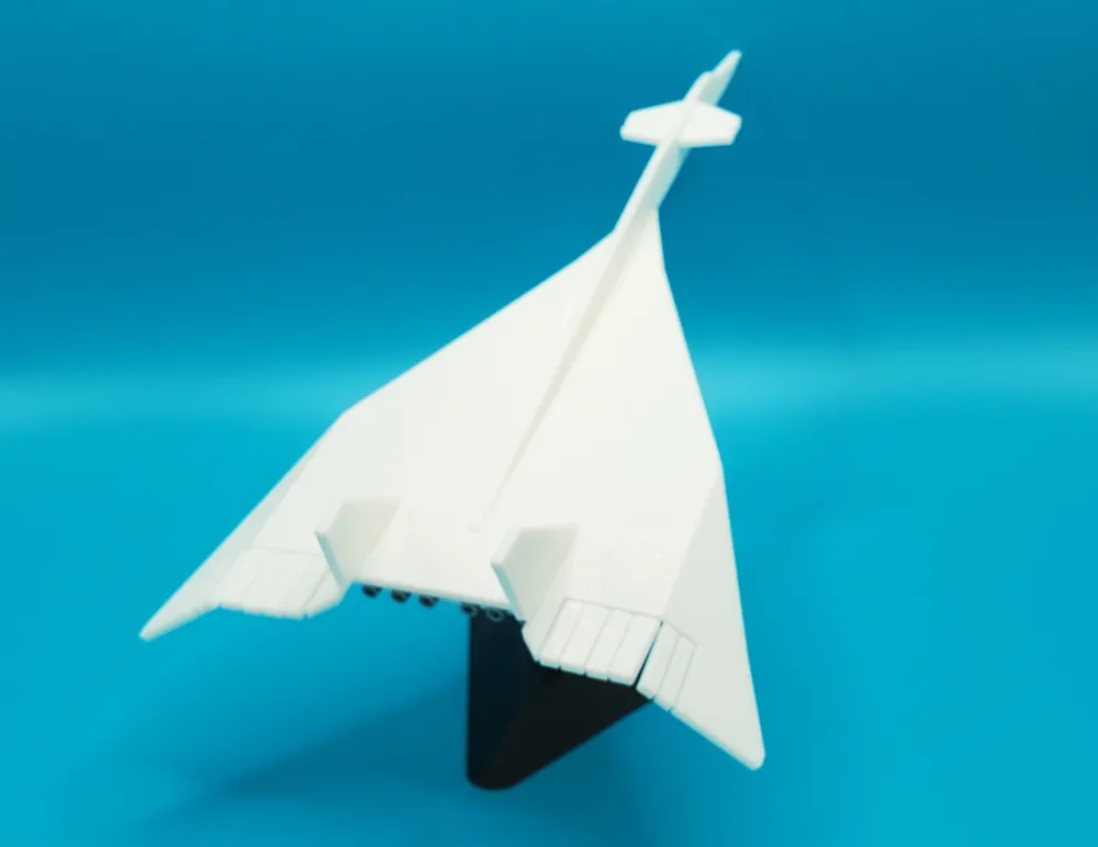 North American XB-70 Valkyrie - Model Kit & Stand - Free 3D Print Model ...