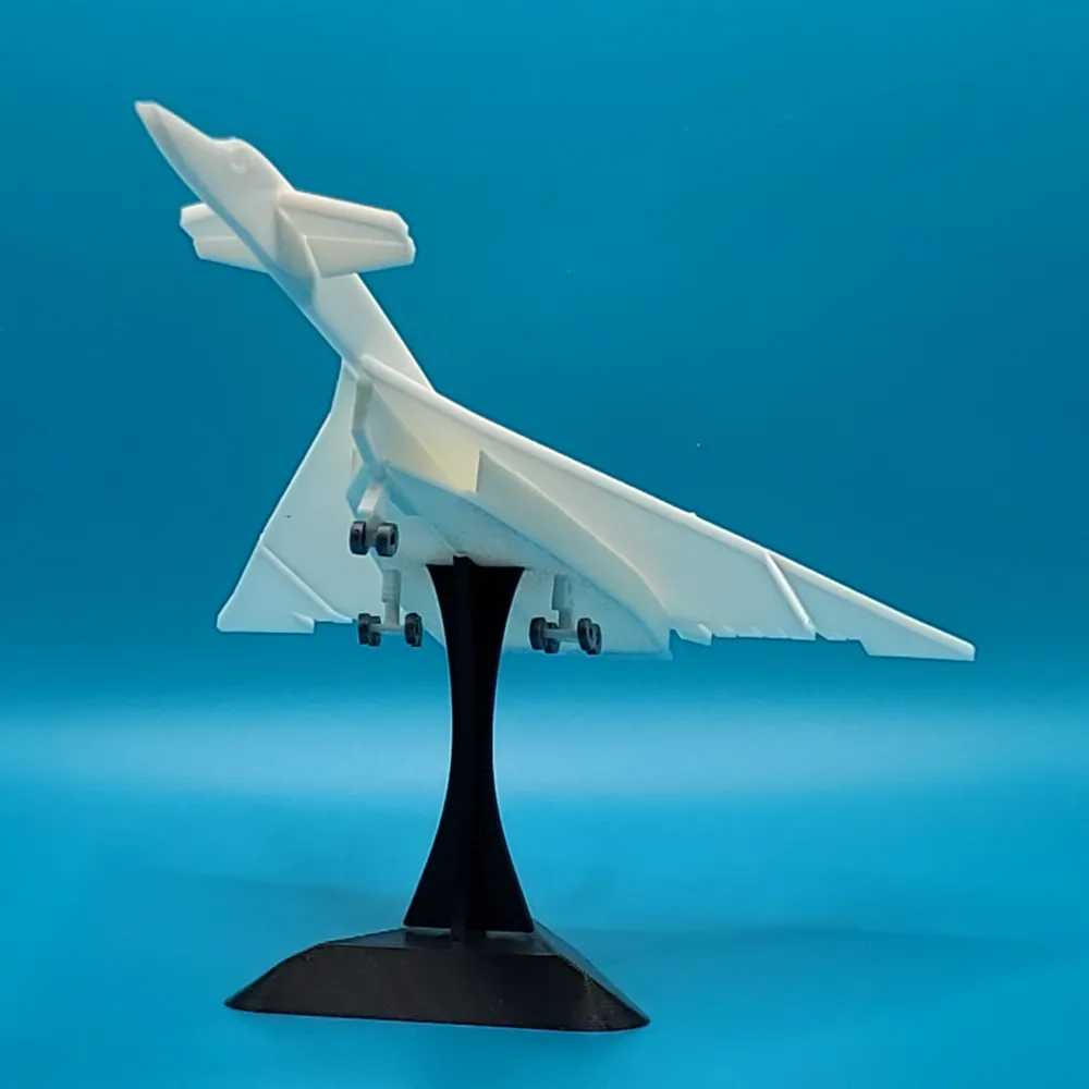 North American XB-70 Valkyrie - Model Kit & Stand - Free 3D Print Model ...
