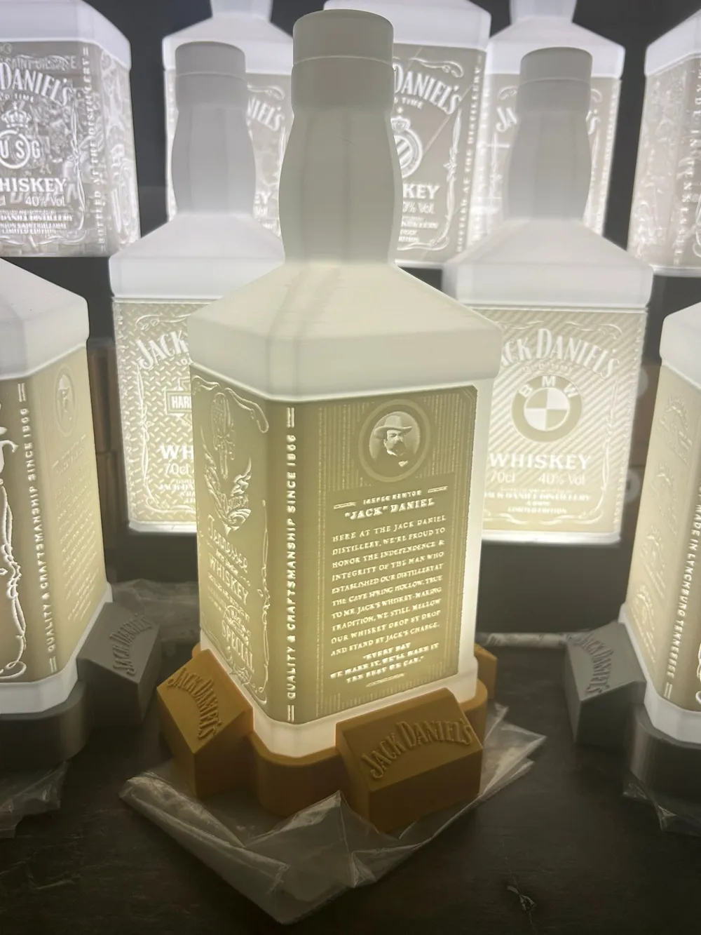 Litho - Jack Daniels - Harley Davidson - Free 3D Print Model - MakerWorld