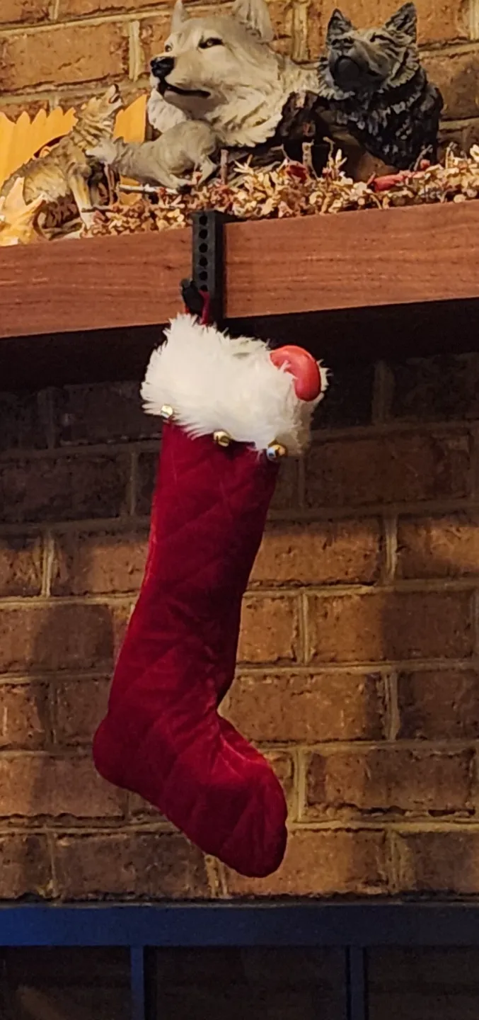 Mantle Stocking hanger (modular) - Free 3D Print Model - MakerWorld