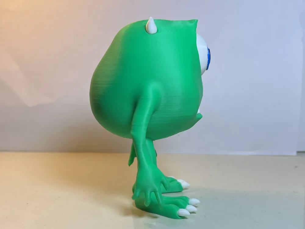 Monsters Inc. Mike Wazowski - NO AMS EASY ASSAMBLY - Free 3D Print ...