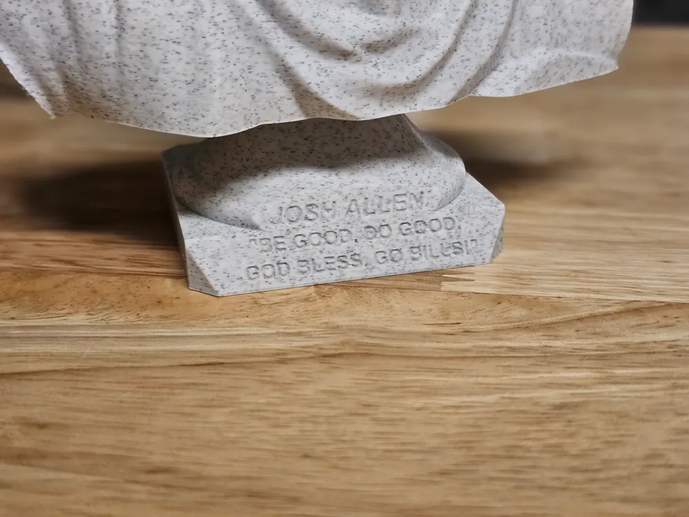 Josh Allen MVP Statue by user_882997298 - MakerWorld