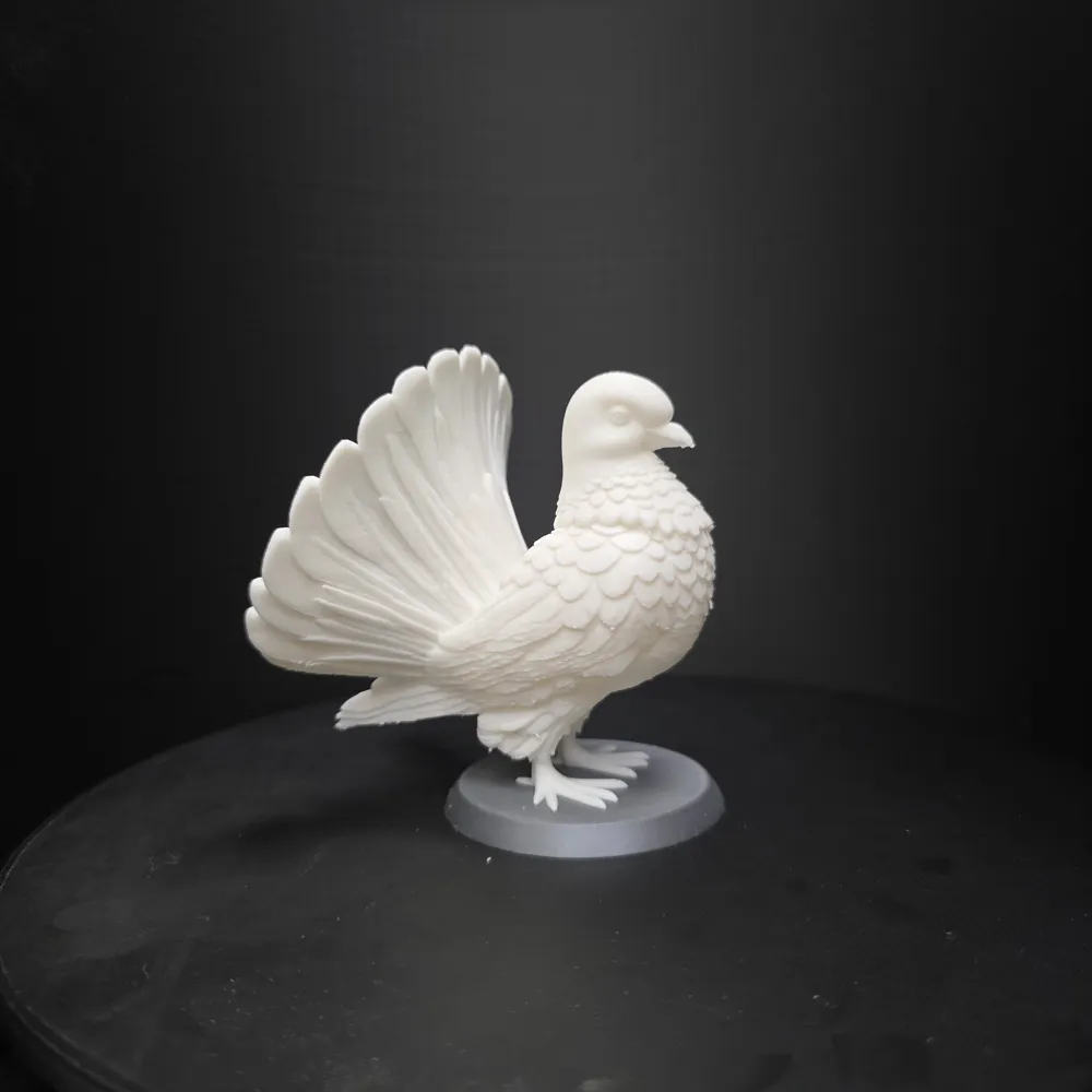 Pigeon Decor Figurine by kos MakerWorld: Download Free 3D Models
