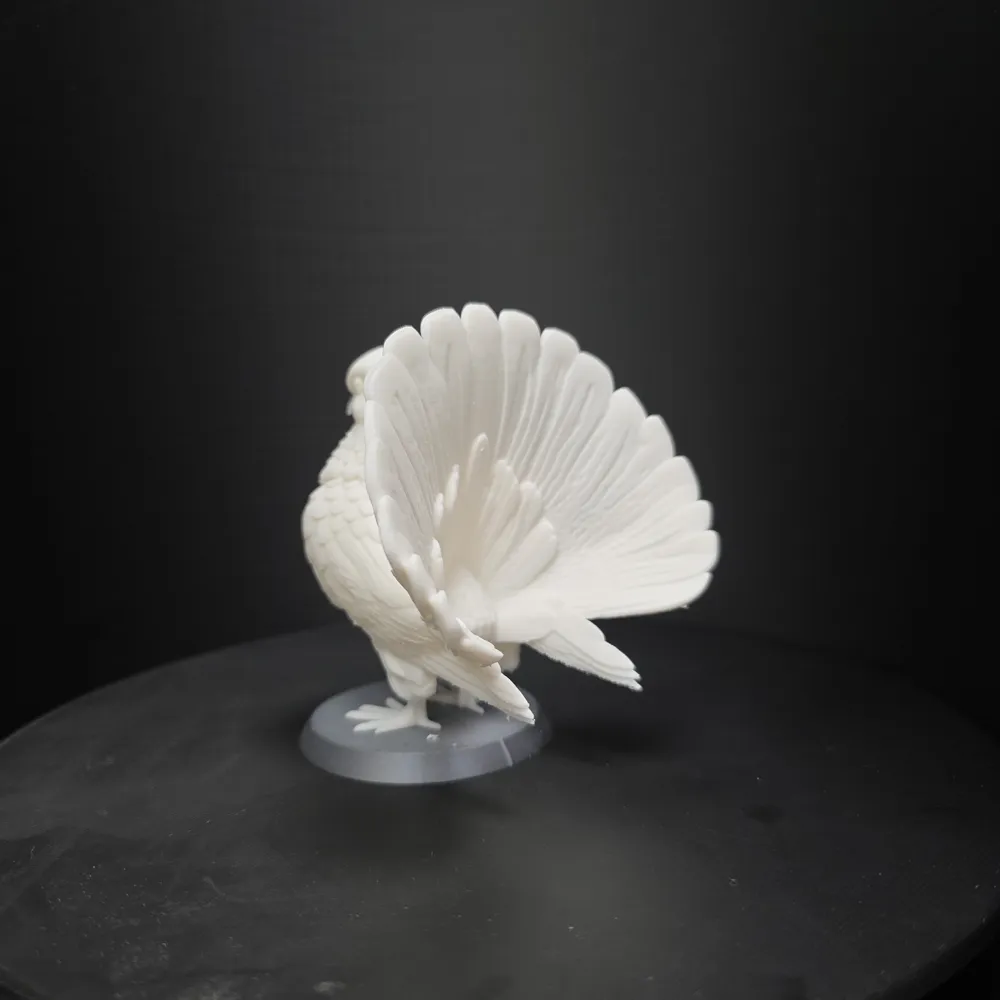 Pigeon Decor Figurine by kos MakerWorld: Download Free 3D Models