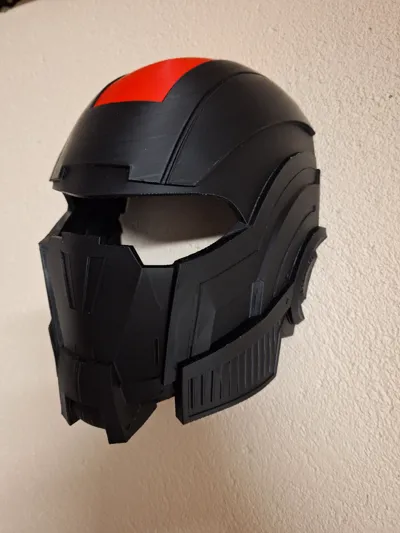 N7 Mass Effect Mask Remixed by Danny92 - MakerWorld
