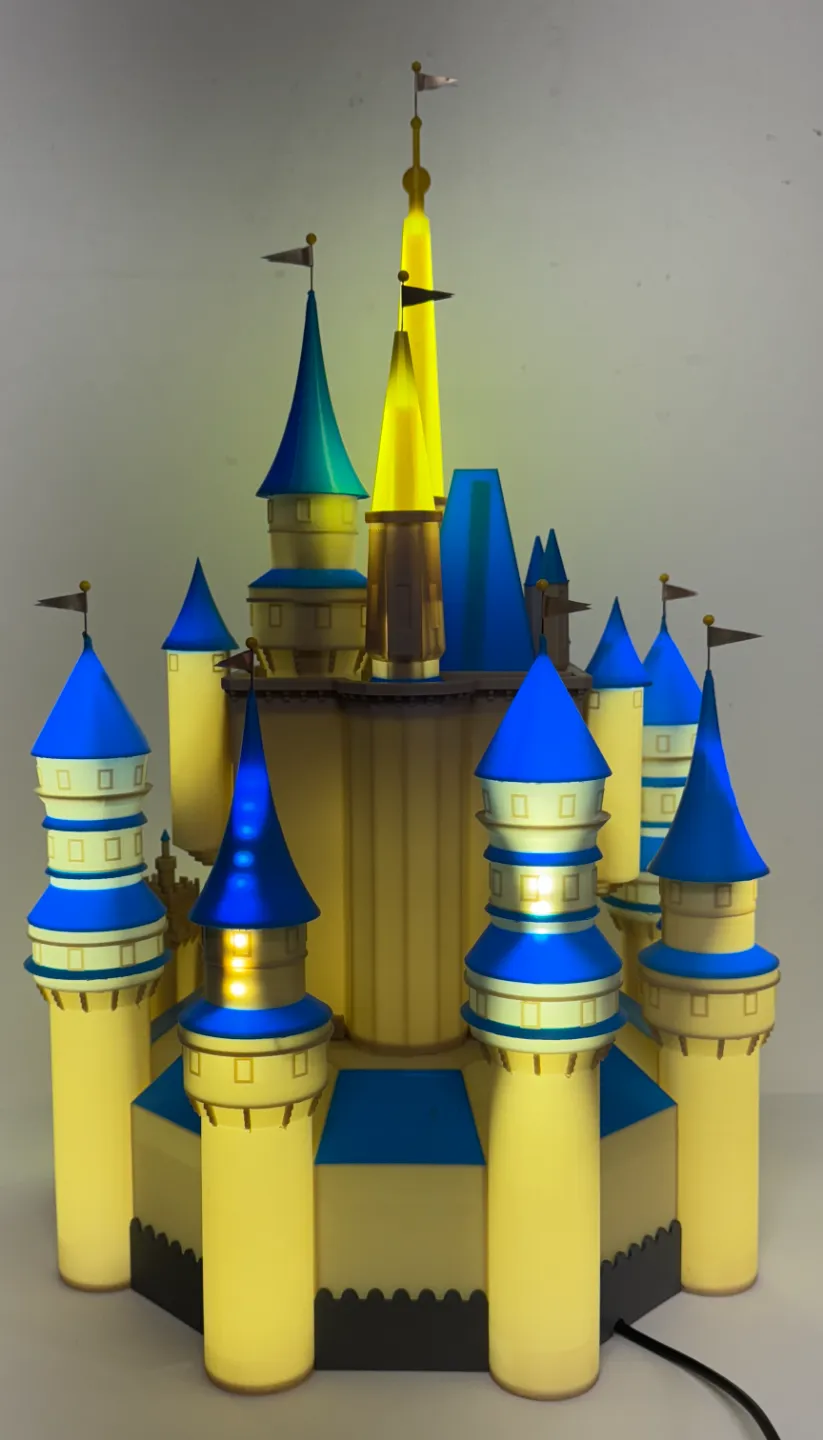 Disney Castle Light by photosbyd386 MakerWorld: Download Free 3D Models