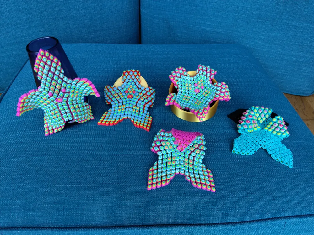 Susie The Symmetrical Flexi Starfish by 3D_Grandpa MakerWorld: Download ...